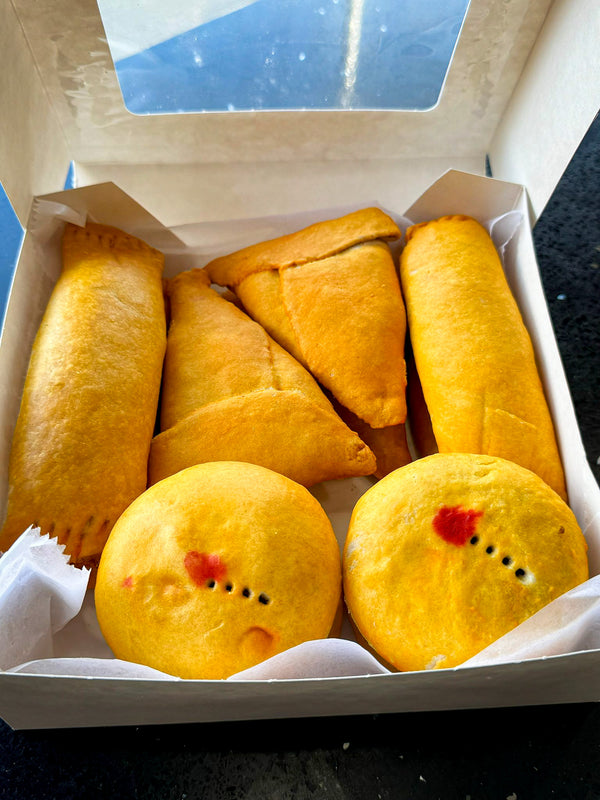 Assorted Pastries-Box of 12 – Tropical Isle Roti Shop and Bakery