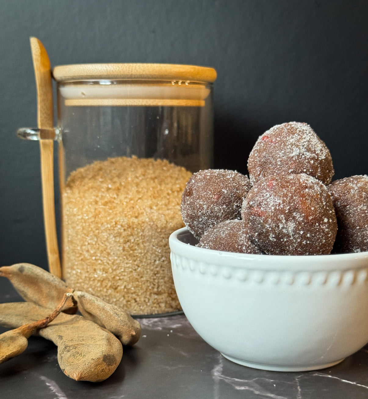 Tamarind Balls (6 pcs) – Tropical Isle Roti Shop and Bakery